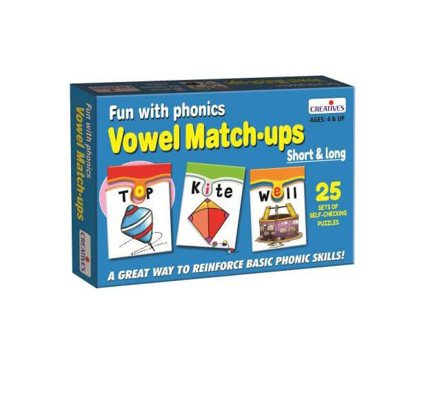 Creative's Fun with Phonics - Vowels - Match-ups – Little Surprise