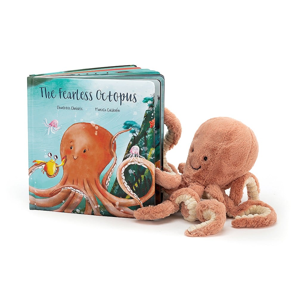 Jellycat The Fearless Octopus Book (Odell Octopus) – Little Surprise
