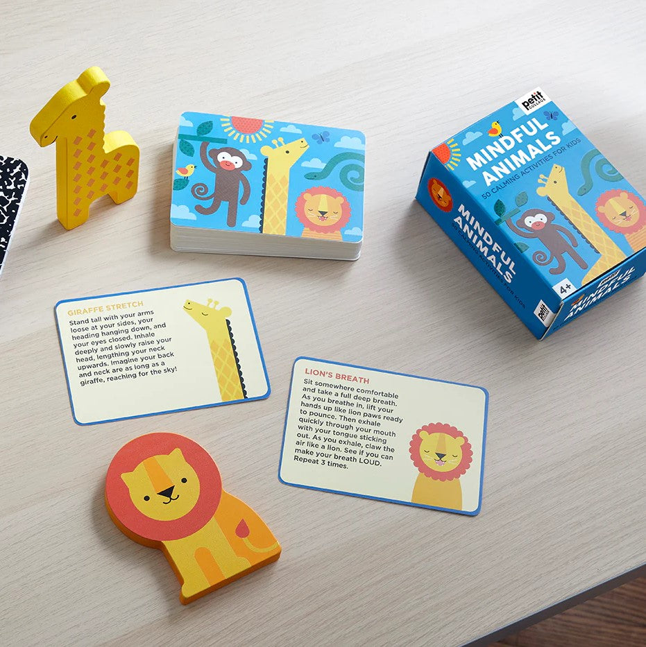 Petit Collage Mindful Animals - Calming Activity Cards – Little Surprise